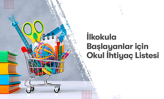 İlkokula Başlayanlar için Okul İhtiyaç Listesi - Bkmkitap